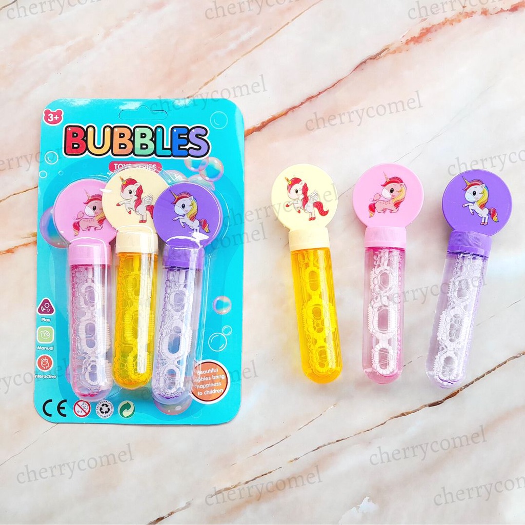 Unicorn Bubble Stick Bubble Toy Bubble Blowing Toy Blow Bubbles Toy ...