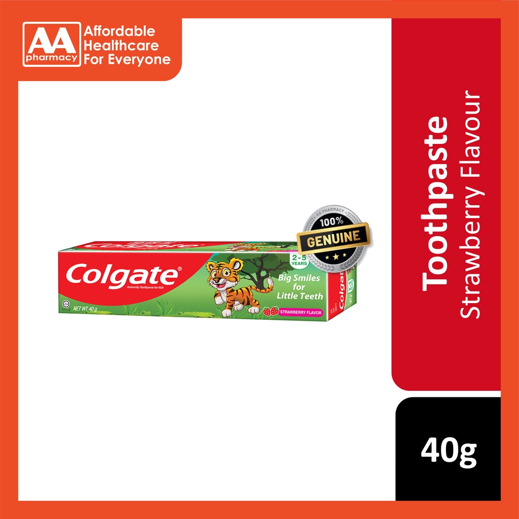 COLGATE KIDS TOOTHPASTE TIGER - 40G | Shopee Malaysia