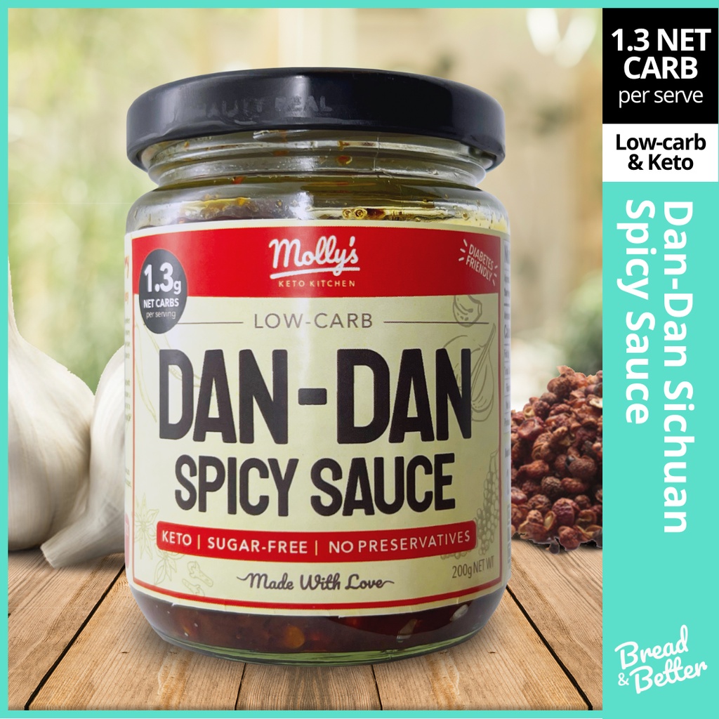 Keto / Low-Carb Dan-Dan Sichuan Spicy Sauce (200g) | Shopee Malaysia