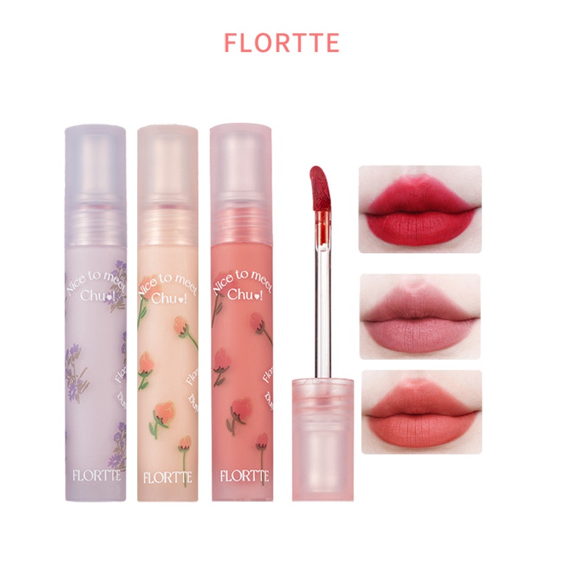 FLORTTE/FLORTTE First Kiss Cream Lip Matte Mud Velvet Lipstick Glaze ...