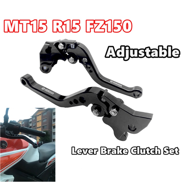 FZ150 MT15 R15 BRAKE CLUTCH LEVER SET ALLOY CNC YAMAHA MT-15 FZ-150 FZ150i V1 V2 V3 DIAMOND ...