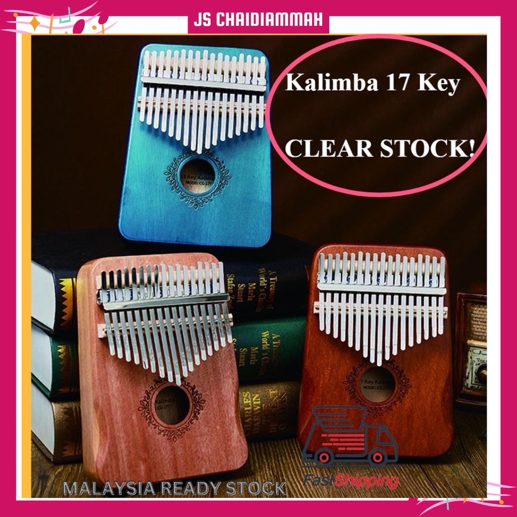 Kalimba 17 21 Key Mahogany Body Thumb Piano Musical Instrument Thumb ...