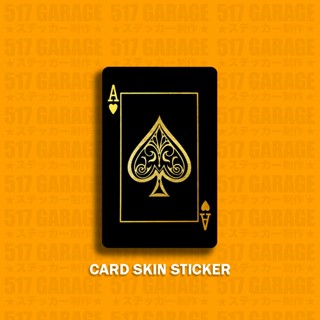 POKER CARD - DAUN TERUP - T*G STICKER - ACCESS CARD STICKER ...