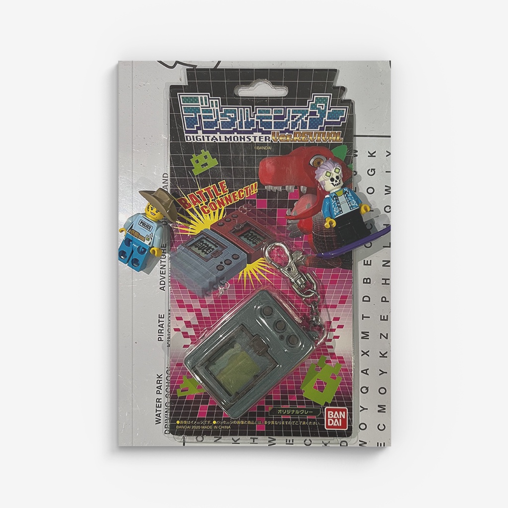 Bandai Digital Monster Ver. Revival Digimon Version B (Gray) | Shopee ...