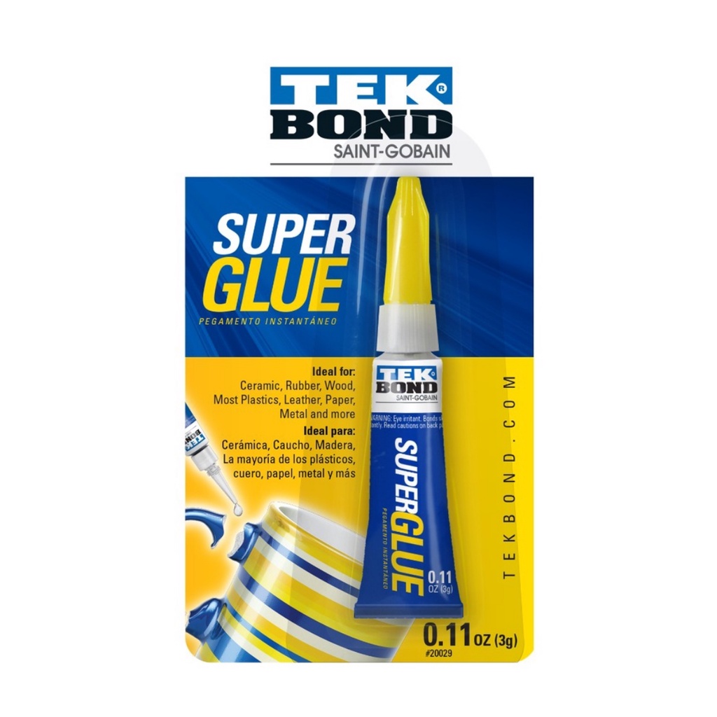 Tek Bond Fast Dry Super Glue 3g | Shopee Malaysia