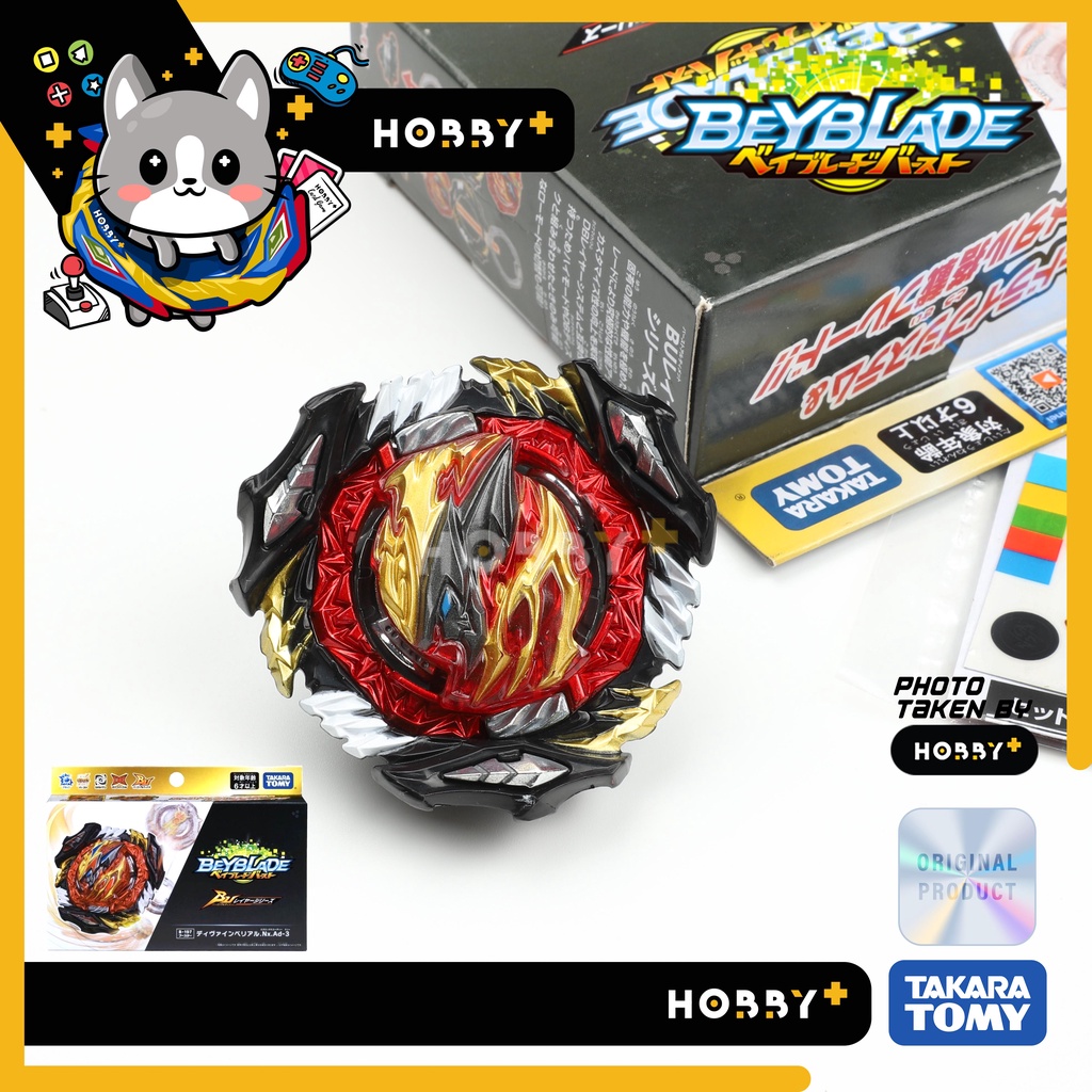 [ Ready Stock ] Takara Tomy Beyblade Burst BU B-197 Divine Belial Nexus Adventure-3 | Shopee ...