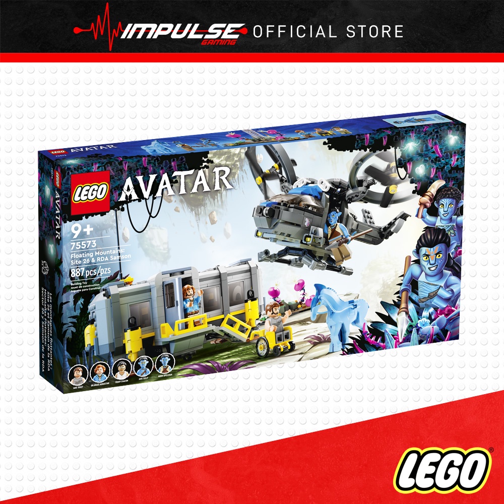 LEGO 75573 Avatar - Floating Mountains: Site 26 & RDA Samson | Shopee ...