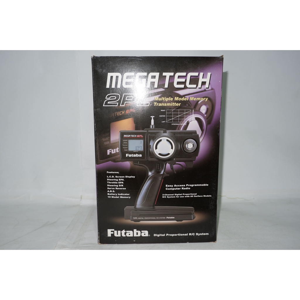 Futaba Mega Tech Magnum 2PL Multiple Model Memory Transmitter RC Remote ...