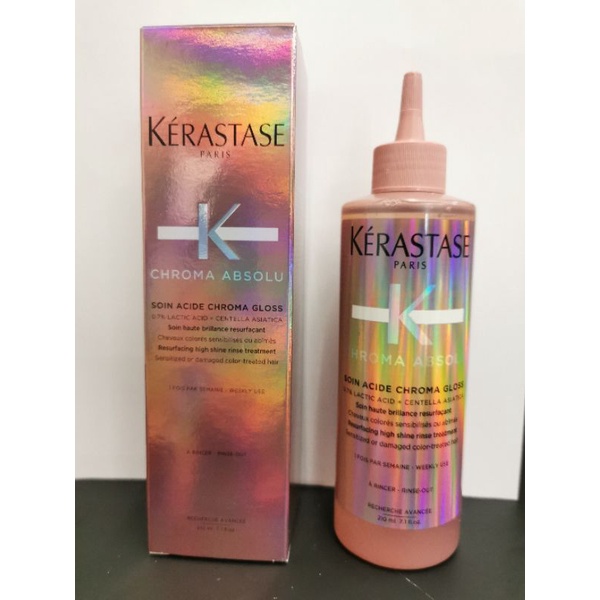 Chroma Absolu Soin Acide Chroma Gloss Treatment For Color Protection ...