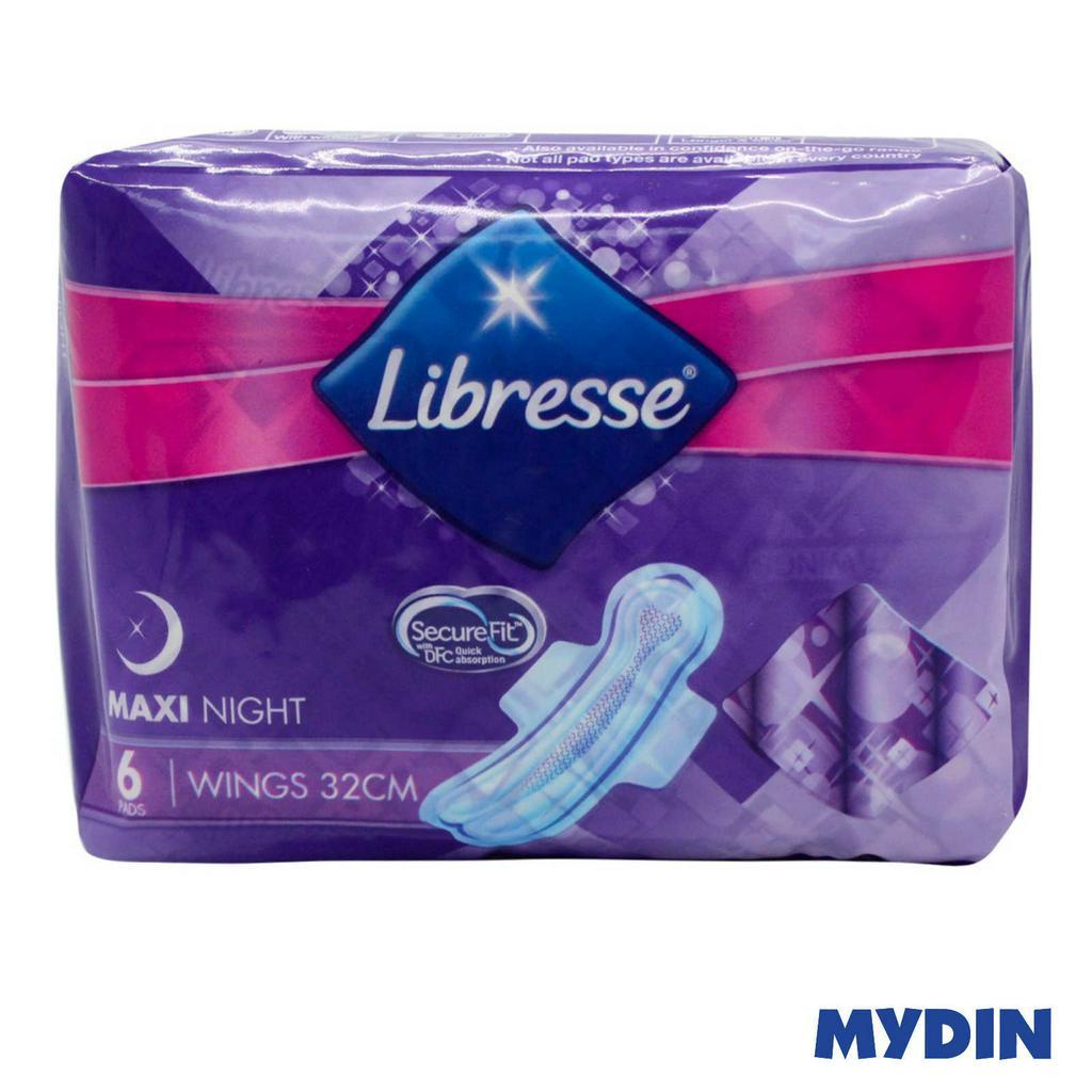 Libresse Maxi Night Wings 32cm (6's) | Shopee Malaysia