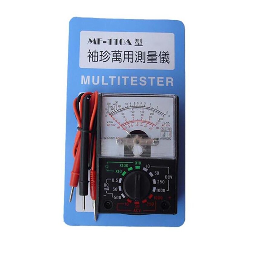 Dc Ac 1000v Voltmeter 250ma Ammeter 1k Resistance Meter Analog Multimeter Tool Mini Multimeter