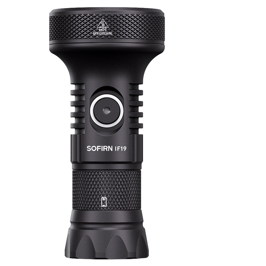 Sofirn IF19 Long Rang Throw Flashlight USB C Rechargeable EDC ...