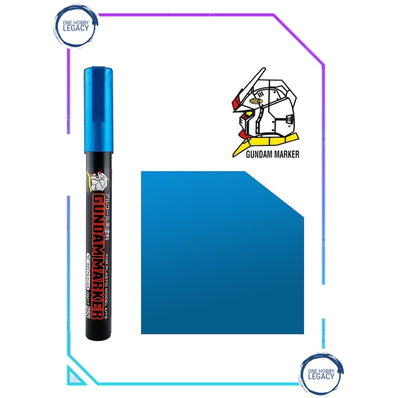 Mr. Hobby Gundam Marker Color Paint Gundam Marker Blue Metallic GM17 | Shopee Malaysia