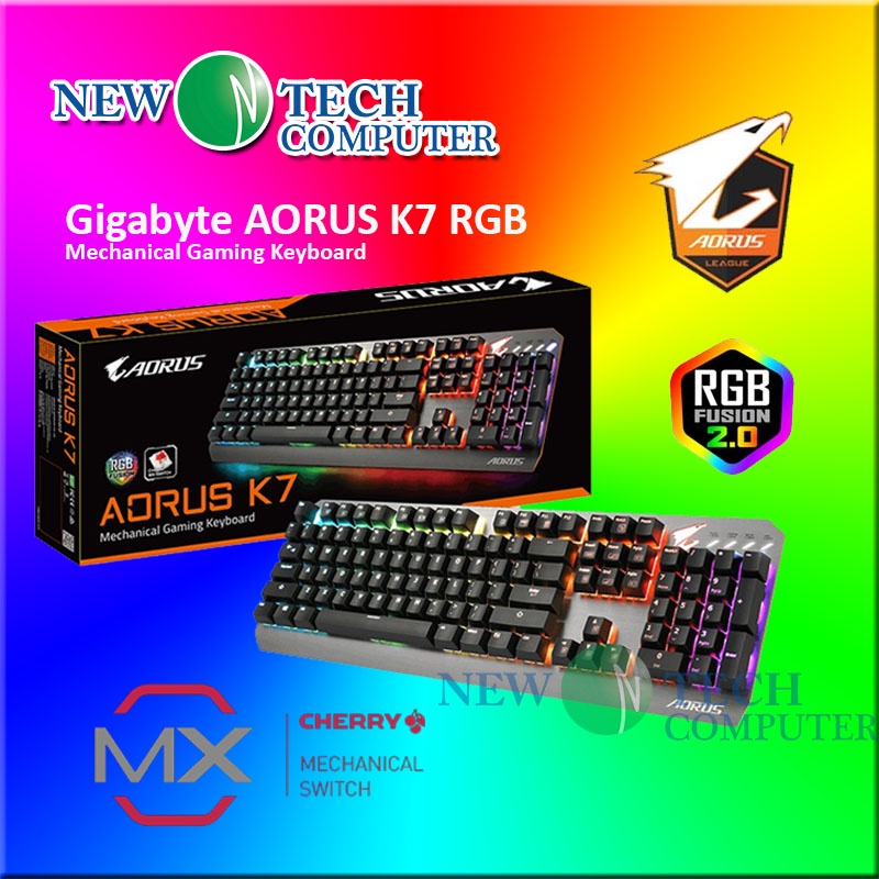 GIGABYTE AORUS K7 MECHANICAL GAMING KEYBOARD | Shopee Malaysia