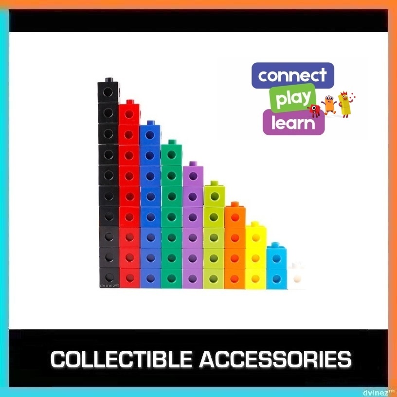 Numberblocks Mathlink Linking Cubes Counting Numbers Educational Toy ...