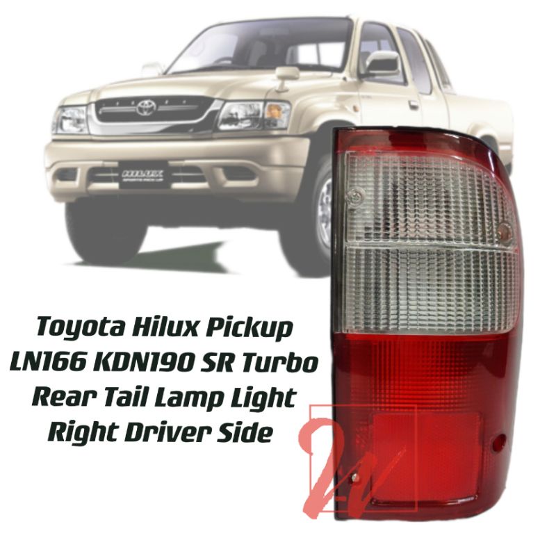 Toyota Hilux SR5 SR Turbo LN166 KDN165 Rear Tail Lamp Light 1997 - 2002 ...