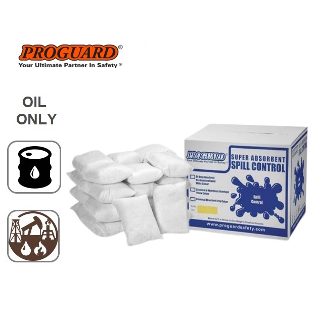 Absorb Up 15 to 20 Time 145 L Oil Only Laminated Sorbent Pillow Spill ...