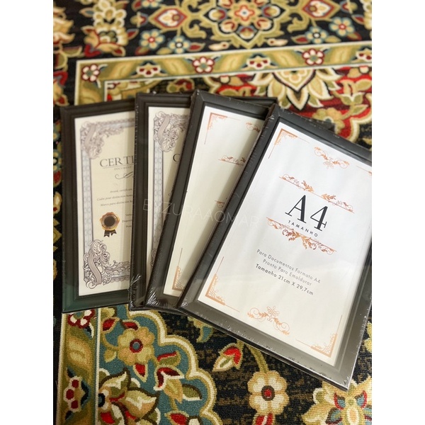FRAME A4 | FRAME GAMBAR SIZE A4| BINGKAI GAMBAR SIZE A4 |CERTIFICATE A4 ...