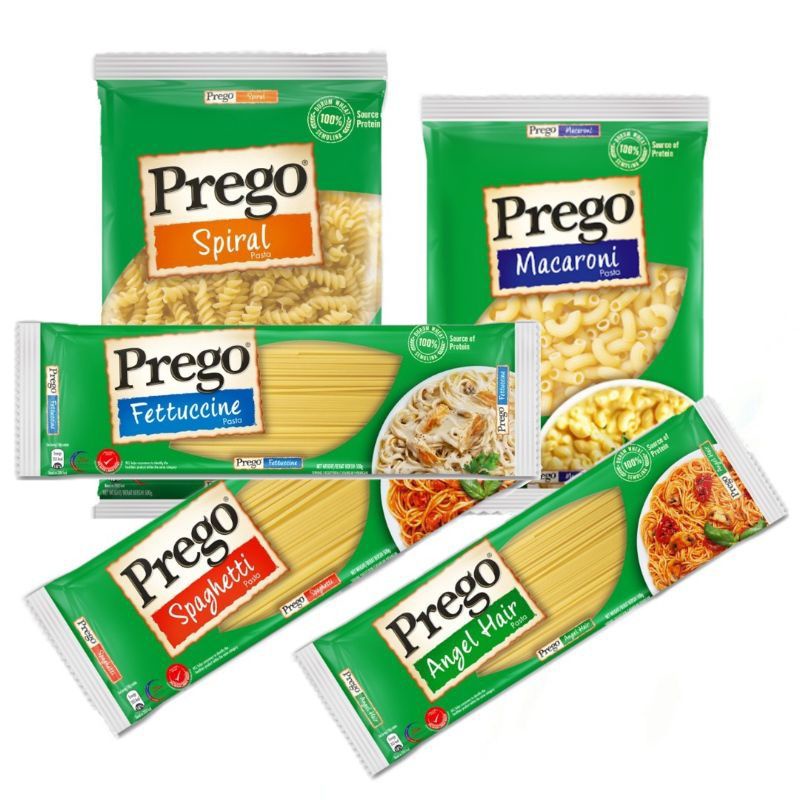 Prego Pasta 500g (Spaghetti / Fettuccine / Angel Hair / Spiral ...
