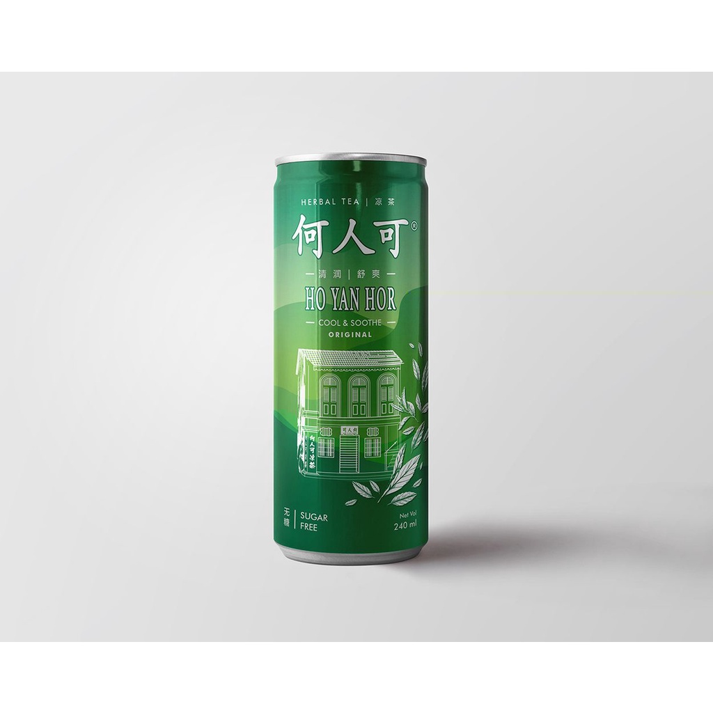 Ho Yan Hor Herbal Tea Original Can 240ML | Shopee Malaysia