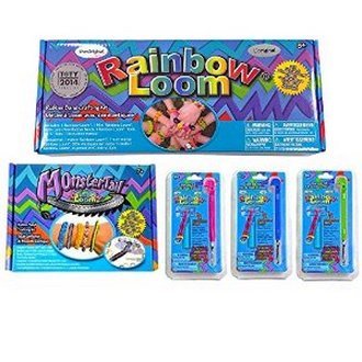 Original Rainbow Loom, Monster Tail, Loominator and Hair Loom | Shopee ...