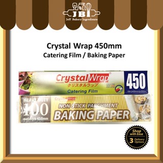 Crystal Wrap Catering Film / heavy duty Baking paper / parchment paper ...
