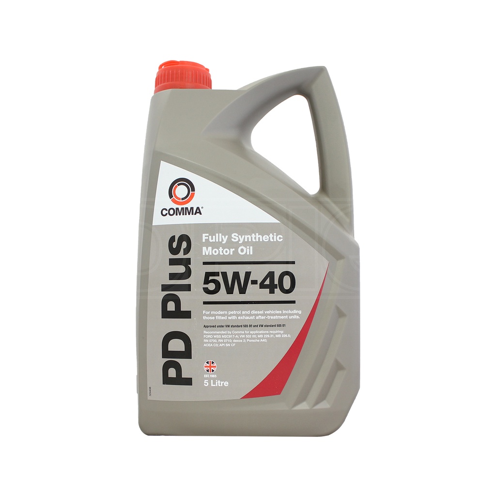 CLEAR STOCK!! COMMA PD PLUS 5W40 FULLY SYNTHETIC ENGINE OIL (5L ...