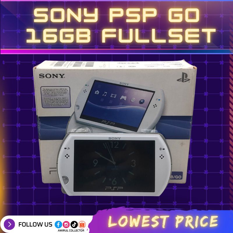 Sony PSP Go 16GB White Fullset | Shopee Malaysia
