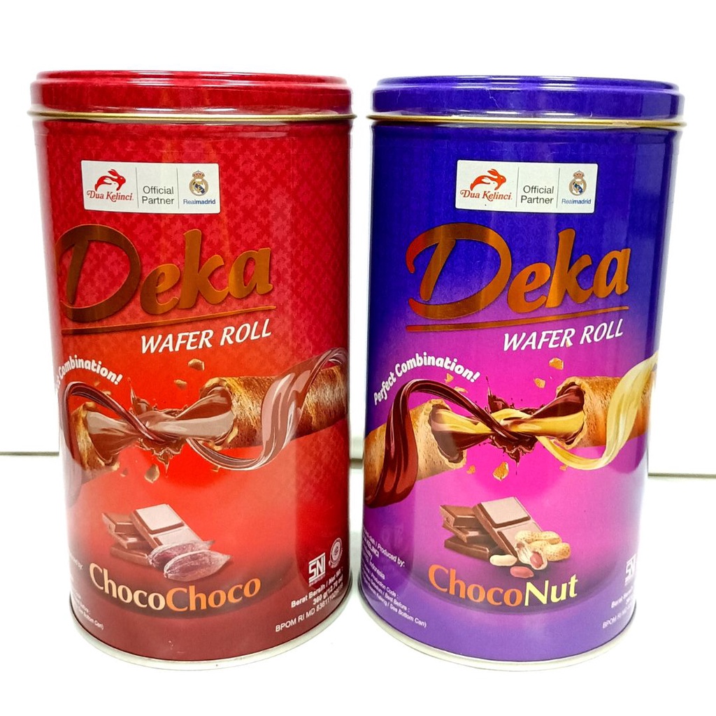 Deka Wafer Roll Choco Nut / Choco Choco 360g | Shopee Malaysia