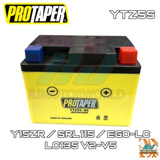 YTZ5S-BS / YTZ6V-BS PROTAPER MOTOR DRY BATTERY / BATERI KERING ...