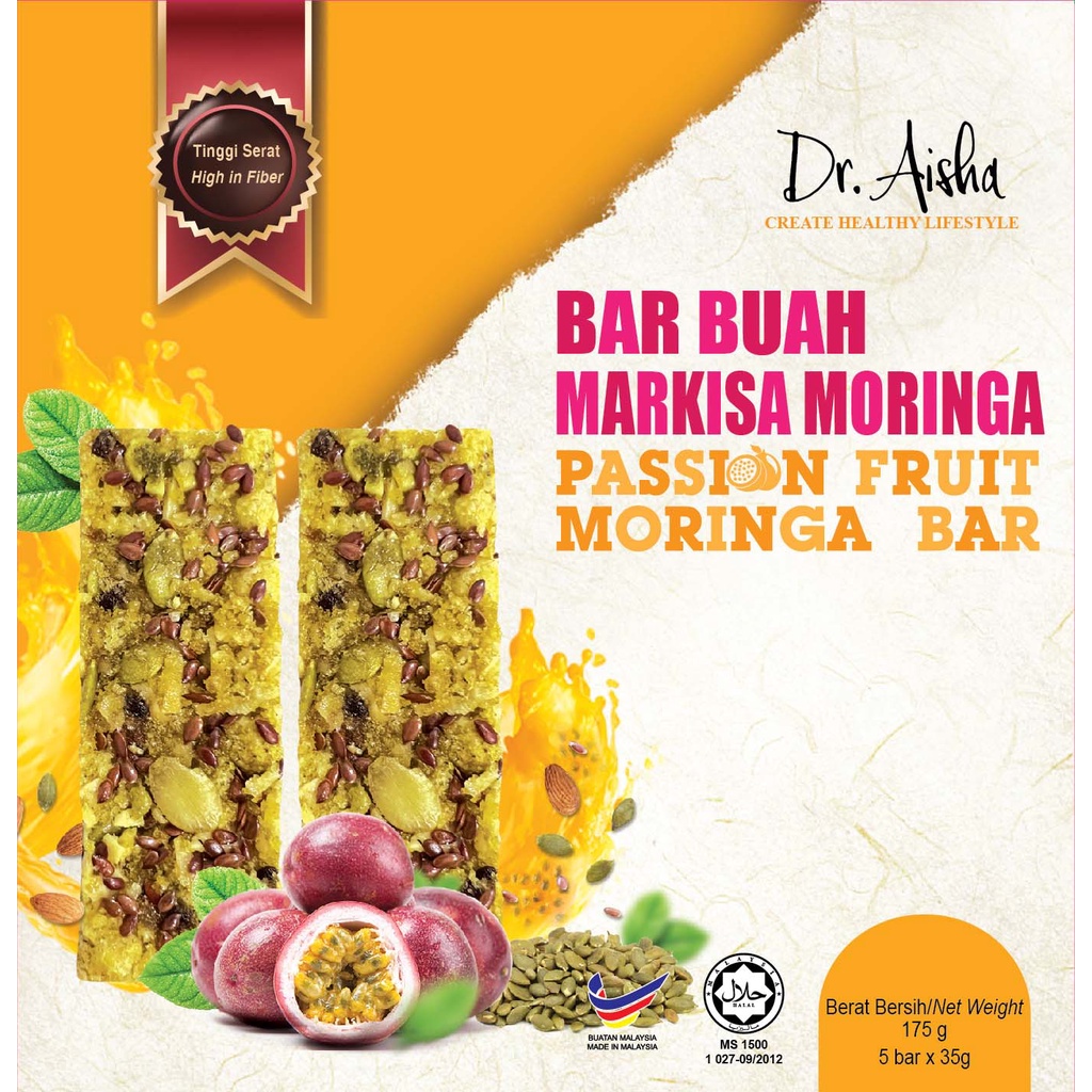 PASSION FRUIT MORINGA BAR | Shopee Malaysia