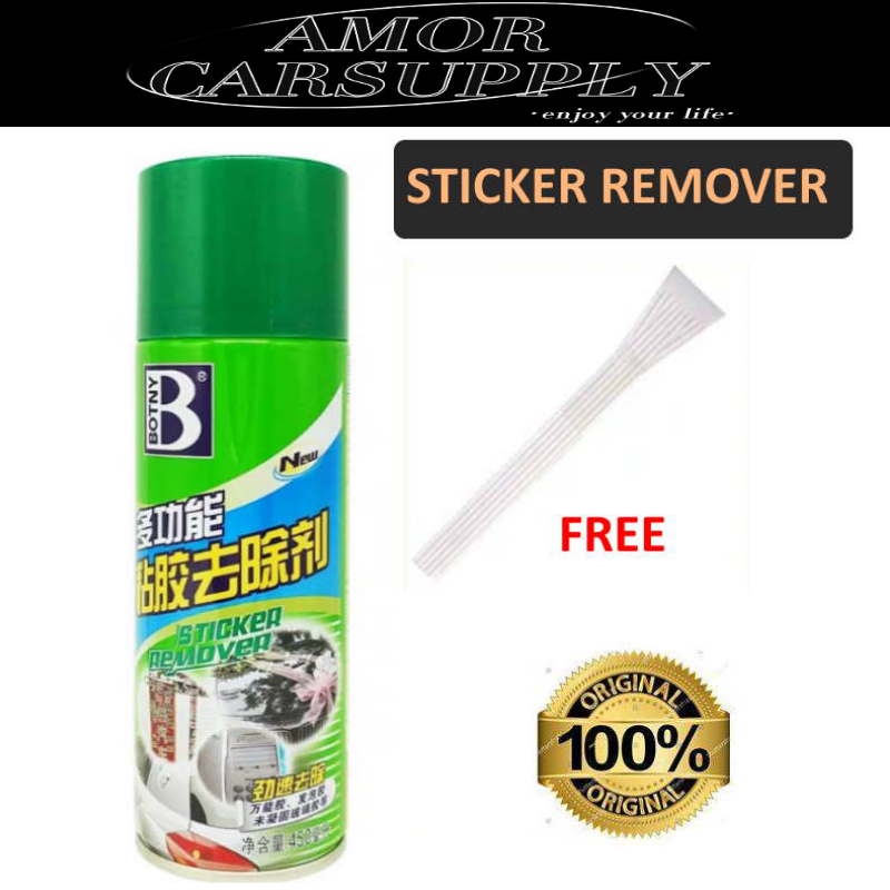 Stickers /Double / Adhesive Tape Sticker Remover Spray (450 ml ...