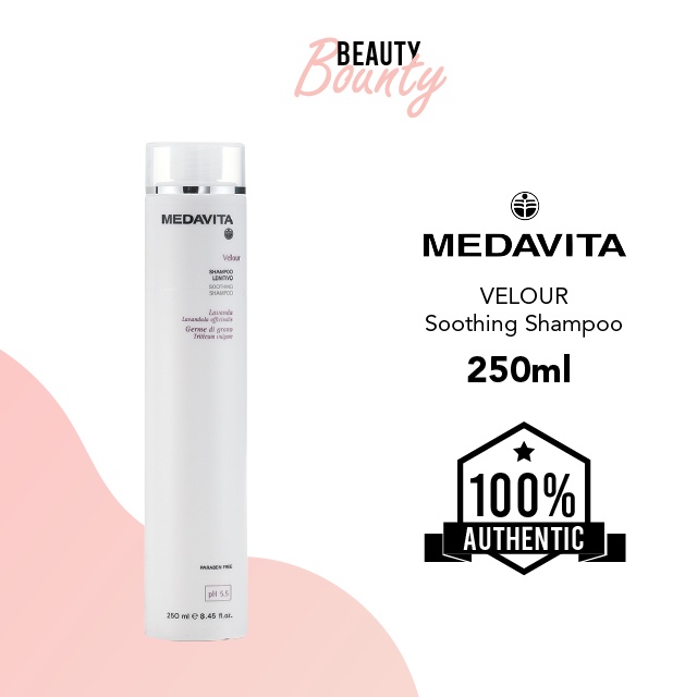 Medavita Velour Shampoo Lenitivo For Sensitive Scalp 250ml | Shopee ...