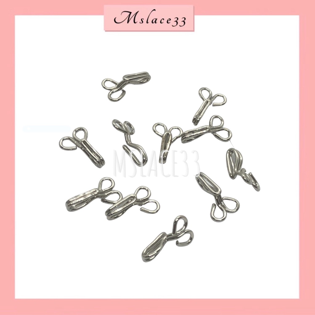 Indent Safety Dress Hooks 100pcs | Size 2 | Made in India on German ...