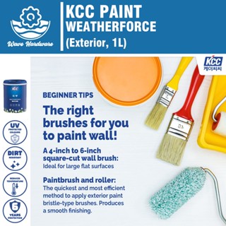 KCC PAINT Weatherforce (96124 [Saddle], Exterior Paint, 1L) | Shopee ...