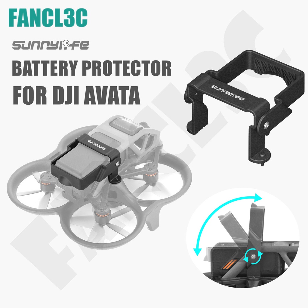 SUNNYLIFE Drone Battery Protective Guard For DJI AVATA Battery Foldable ...