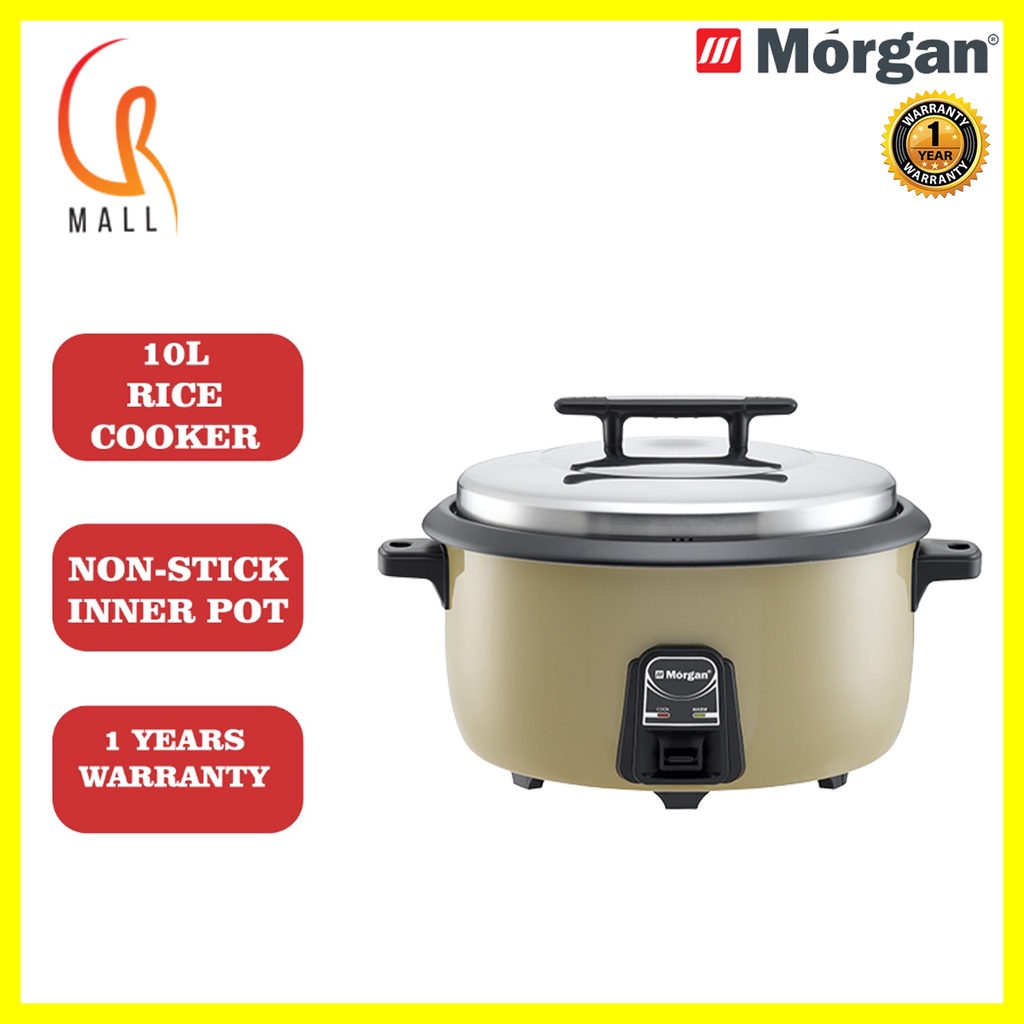 ( NEW MODEL) MORGAN MCR-VAST10 10L RICE COOKER | Shopee Malaysia