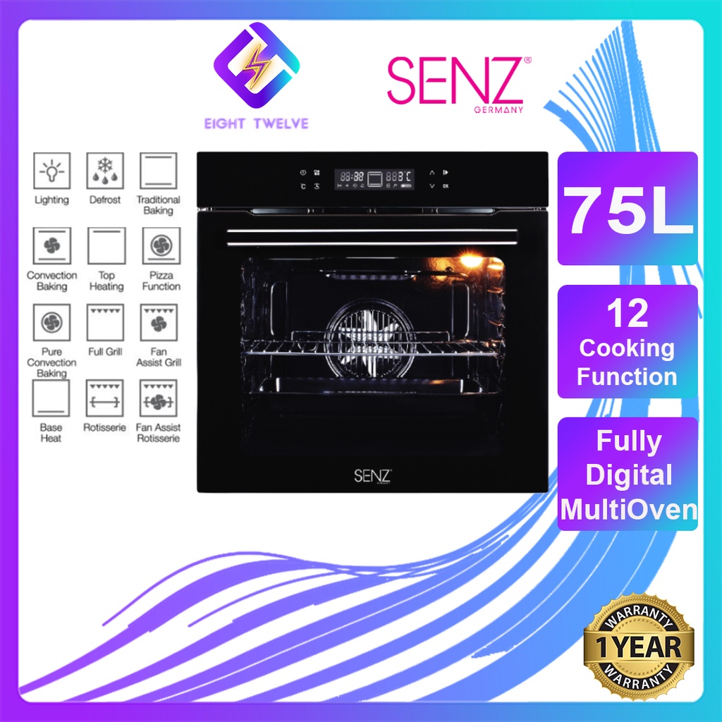 SENZ 75L Built-In Digital MultiOven | Shopee Malaysia