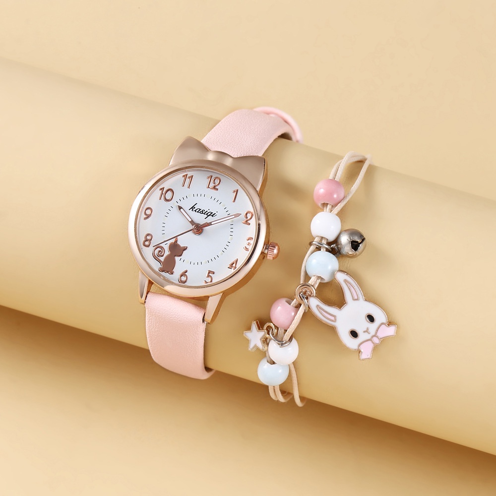 Kid Children Girl Watch Korean Style Watch With Bracelet Cute Jam ...