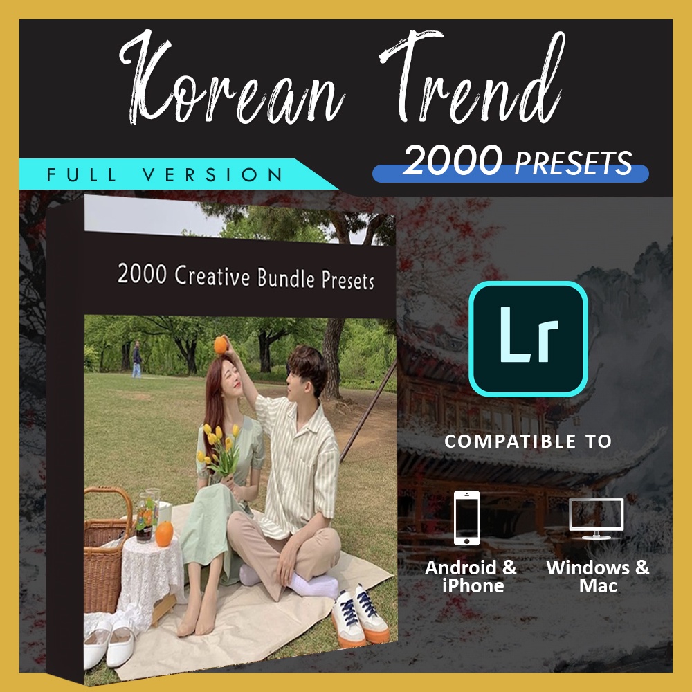 [Lightroom Presets] Adobe Lightroom 2000 Korean Trend 2023 Presets [PC & Mobile] | Shopee Malaysia