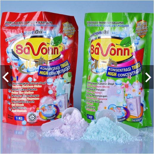 SABUN BASUH BAJU SAVOON Magic Cempaka Rose Chempaka Ros Pencuci Serbuk ...