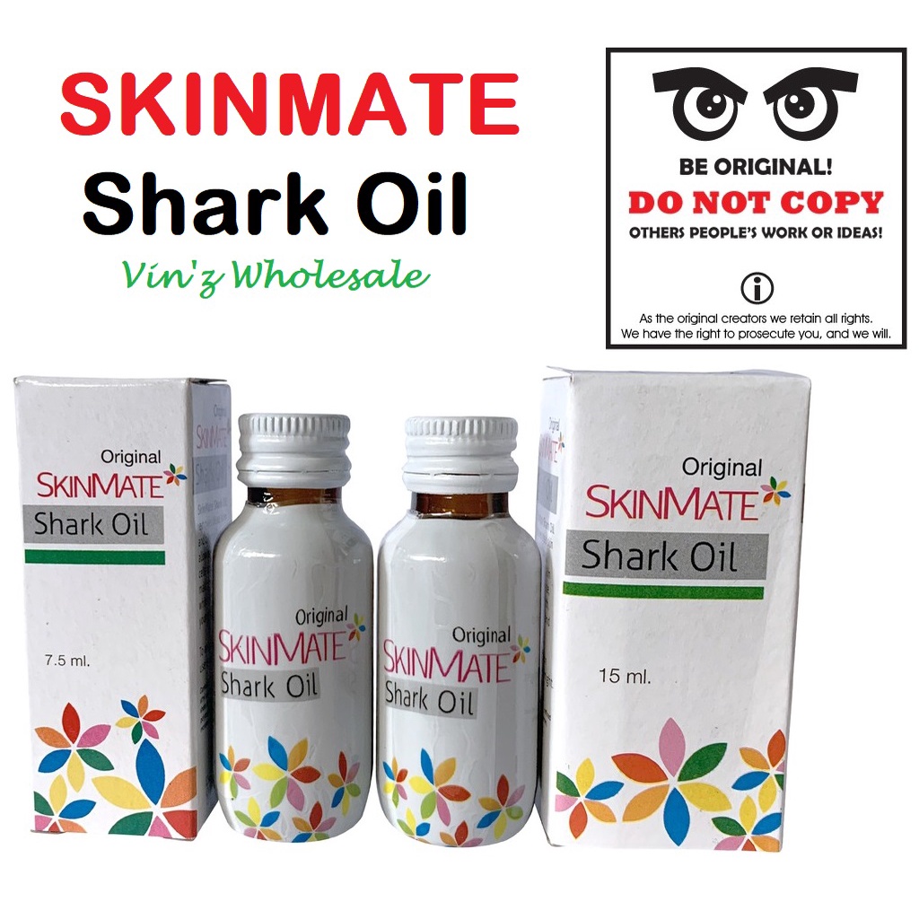 SKINMATE Whitening Shark Face & Body Oil | Shopee Malaysia