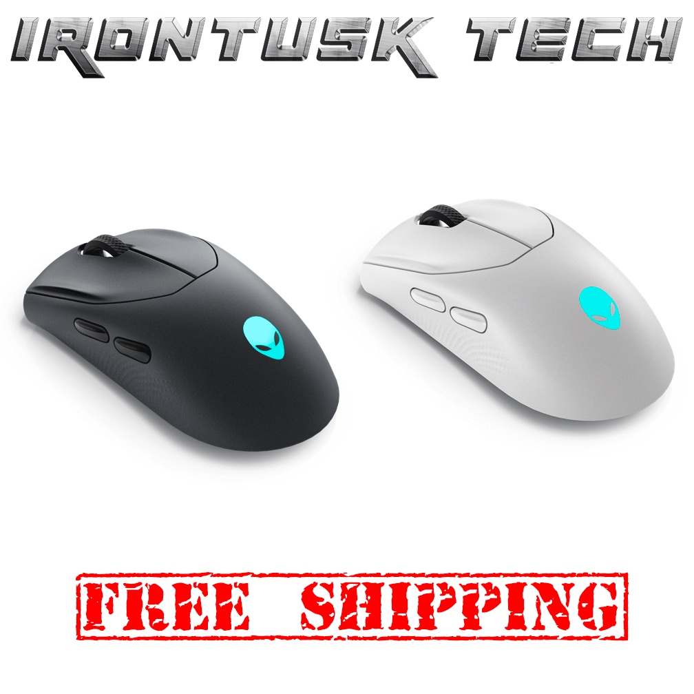 Alienware AW720M Tri-Mode Wireless Gaming Mouse - Lunar Light / Dark ...