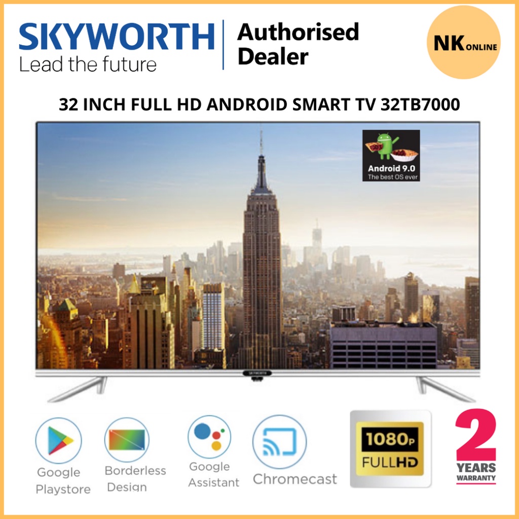 Skyworth 32 Inch Full Hd Digital Tv Android Tv Smart Tv Led Tv 32 ...