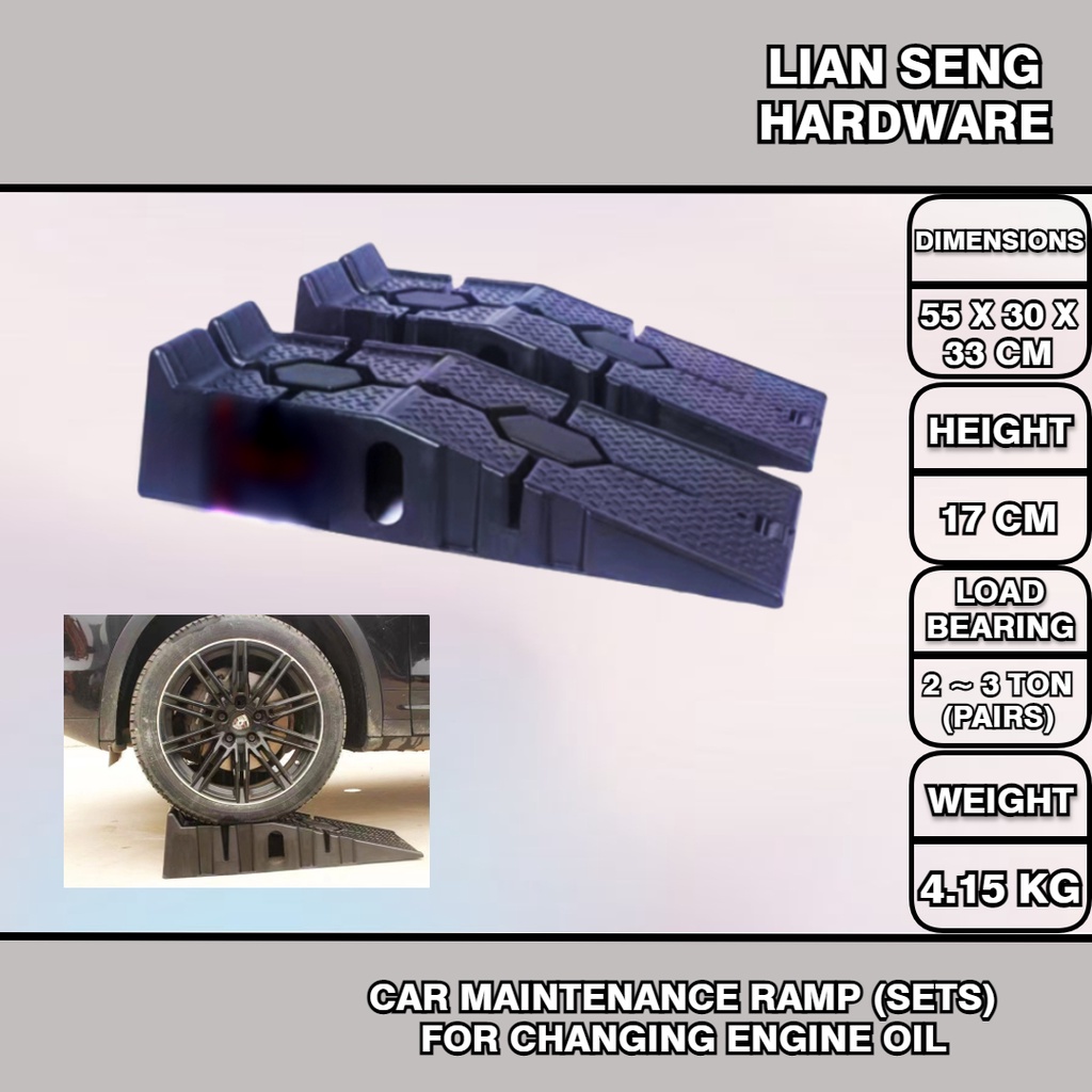 CAR MAINTENANCE RAMP ( SETS ) | Shopee Malaysia