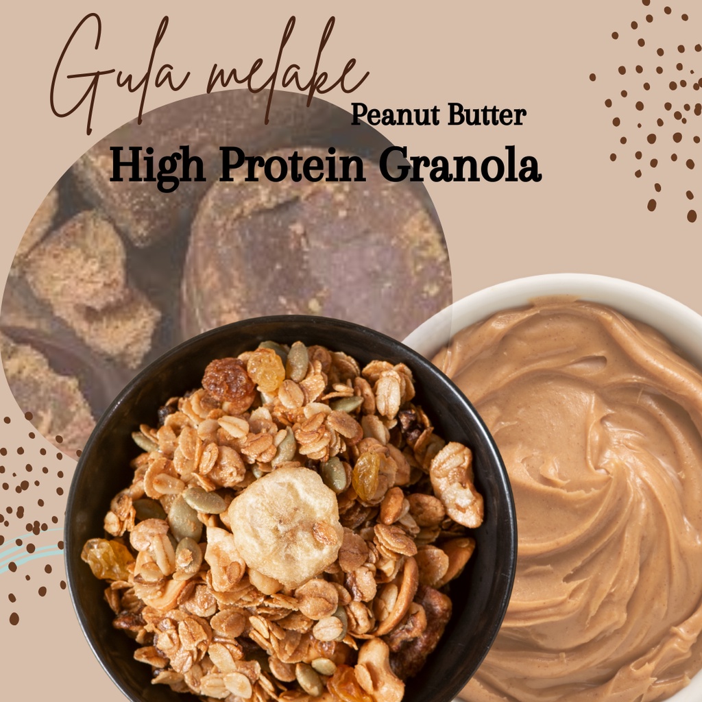 SUMMER BLISS- Super Organic 4 Grains GULA MELAKA PEANUTBUTTER CRUNCH ...
