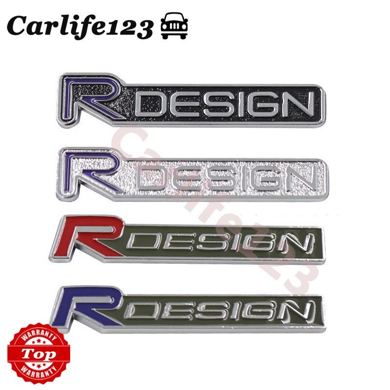 Volvo XC60 S40 S80 S60 V60 R DESIGN RDESIGN Front Grille / Rear Trunk ...