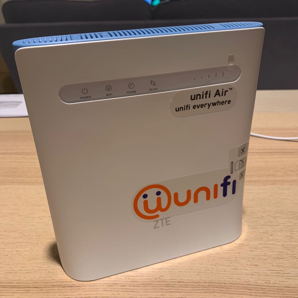 ZTE MF 286C 4G Wireless Router Only support for unifi air/ unifi mobile ...