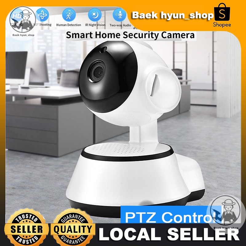 GOQ Q6 Wifi CCTV IP Security Camera Indoor IR Night Vision Cam eras ...