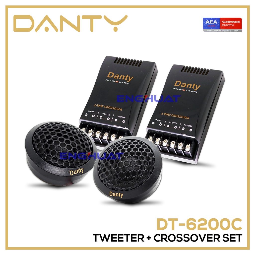 DANTY DT-6200C Tweeter Crossover Set DANTY Tweeter Crossover 6dB ...